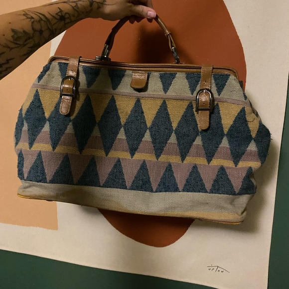 Vintage | Bags | Vintage Boho Doctor Bag | Poshmark